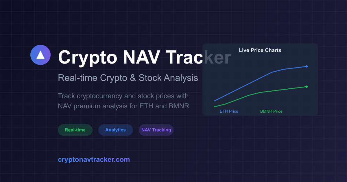 Crypto NAV Tracker
